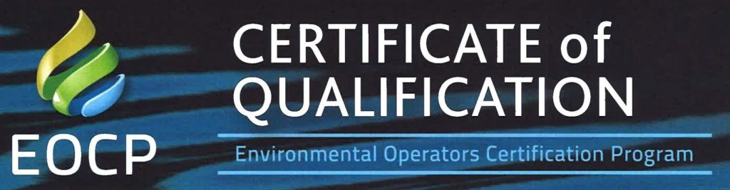 Michael Chang Obtains the EOCP Building Water System (BWS) Operator ...